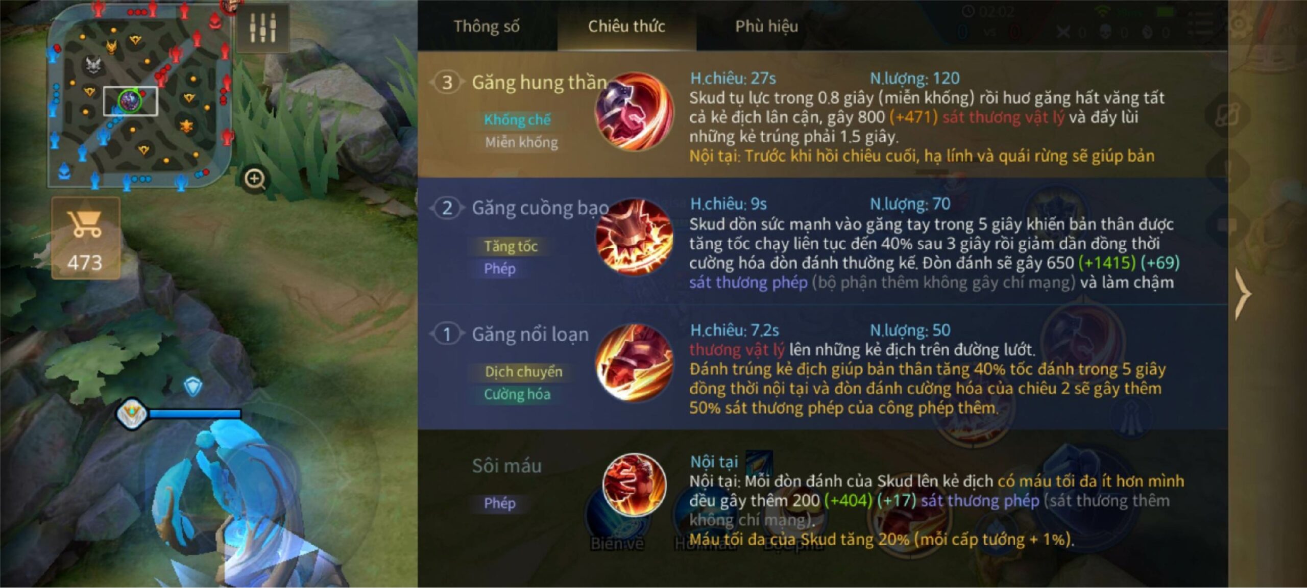 Điểm nhấn bản cập nhật Liên quân: Skud đã mạnh nay còn hóa One Punch ...