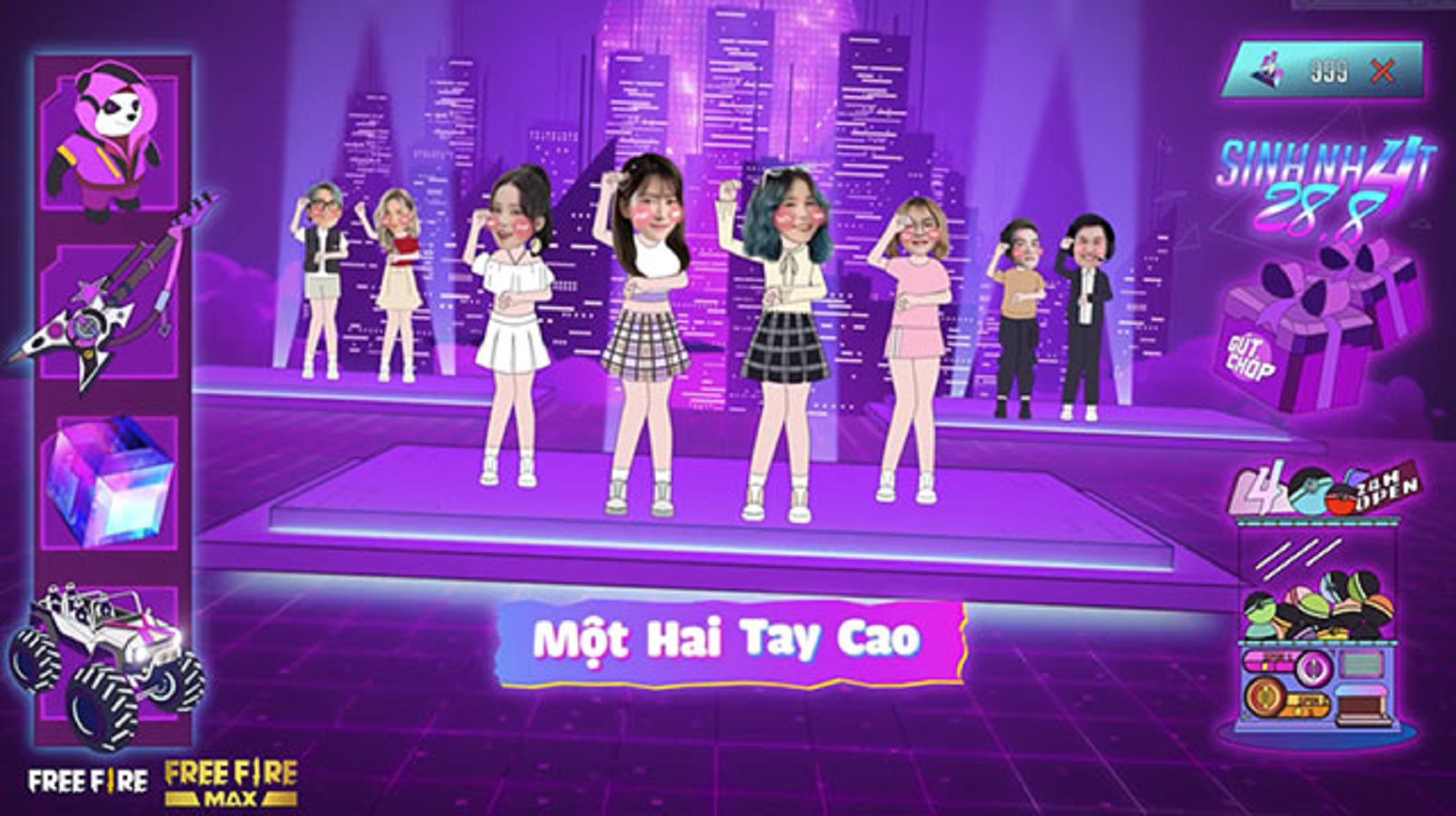 Free Fire: Nhạc phẩm 'Bài Ca Gút Chóp' mừng sinh nhật 4 tuổi ra mắt ...