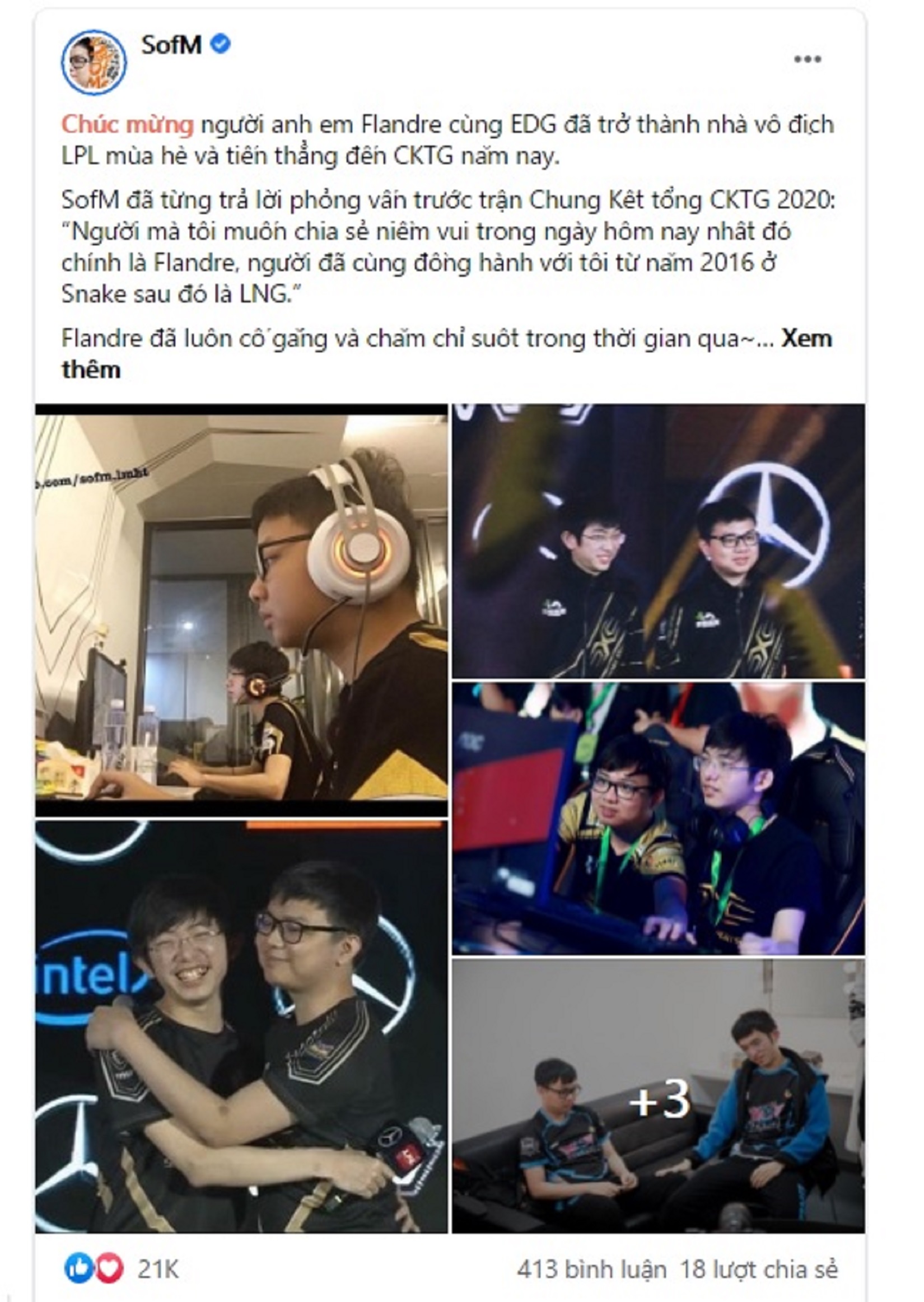 LMHT: EDG Flandre và hành trình 2683 ngày để đến với CKTG | ONE Esports Vietnam