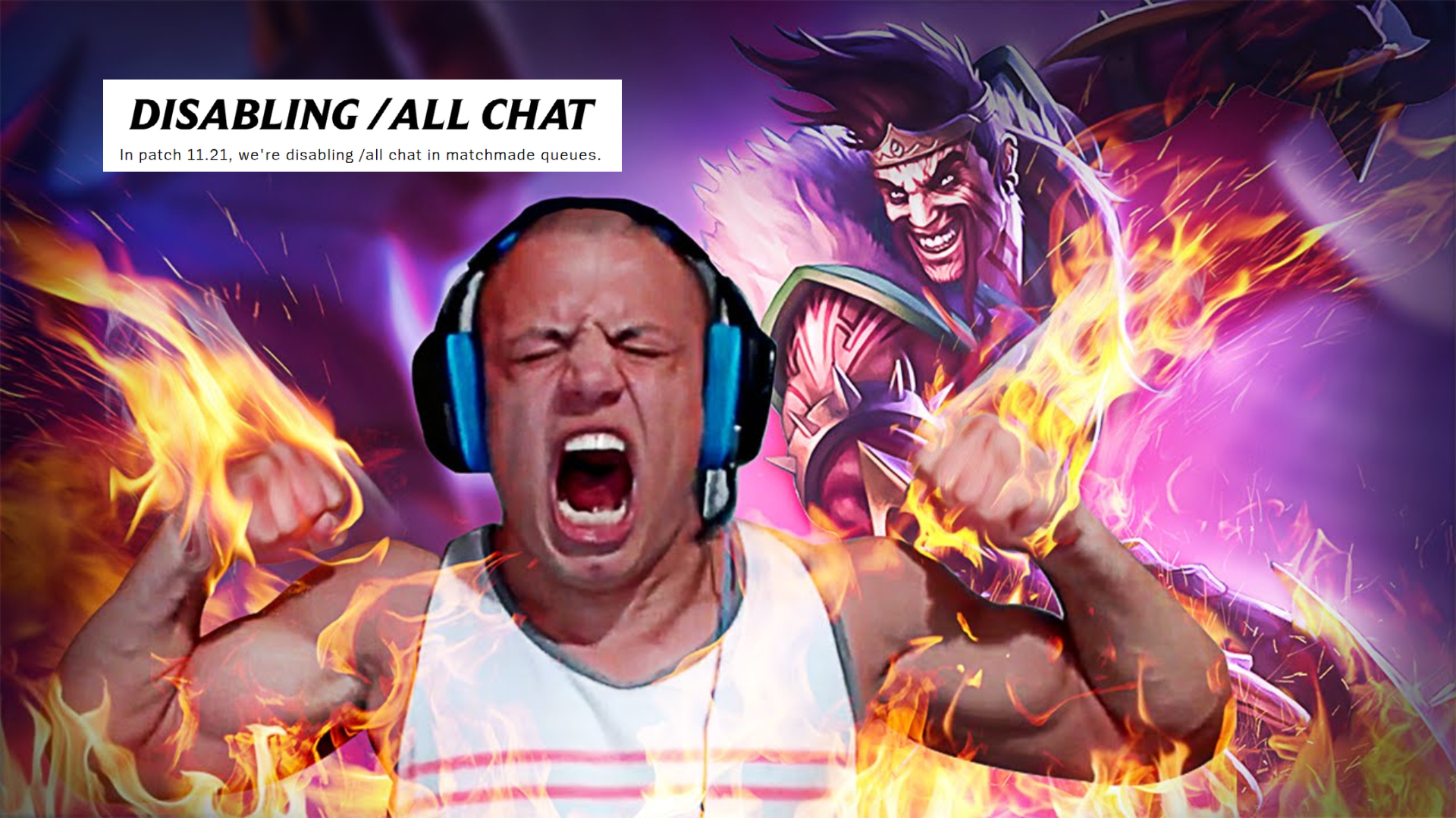 LMHT: Tyler1 bày tỏ quan điểm về việc Riot Games vô hiệu hoá tính năng ...