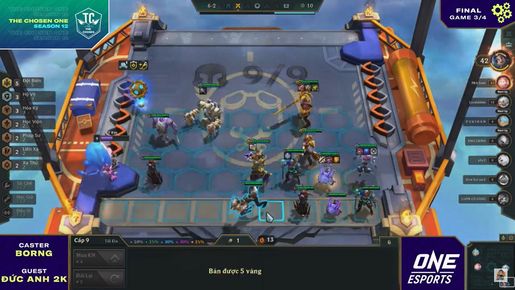 ĐTCL: DUKIHAN chính thức lên ngôi vô địch The Chosen Mùa 12 - The ...