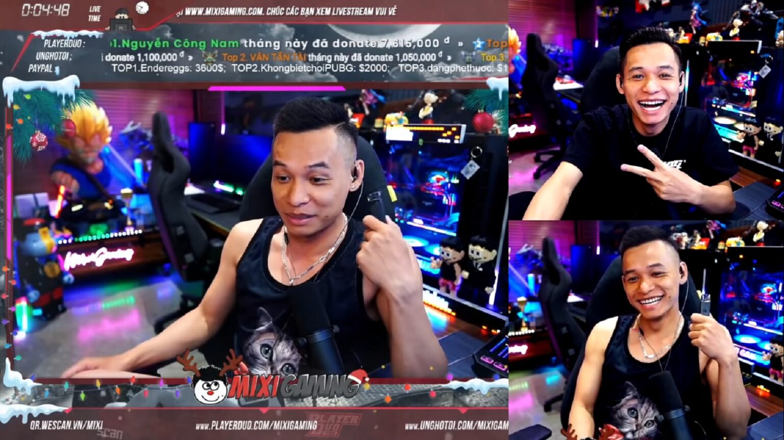 Tộc trưởng Độ Mixi chơi Minecraft cùng 'streamer tiềm năng' Tùng Sói, cộng đồng thốt lên: 'Tùng ...