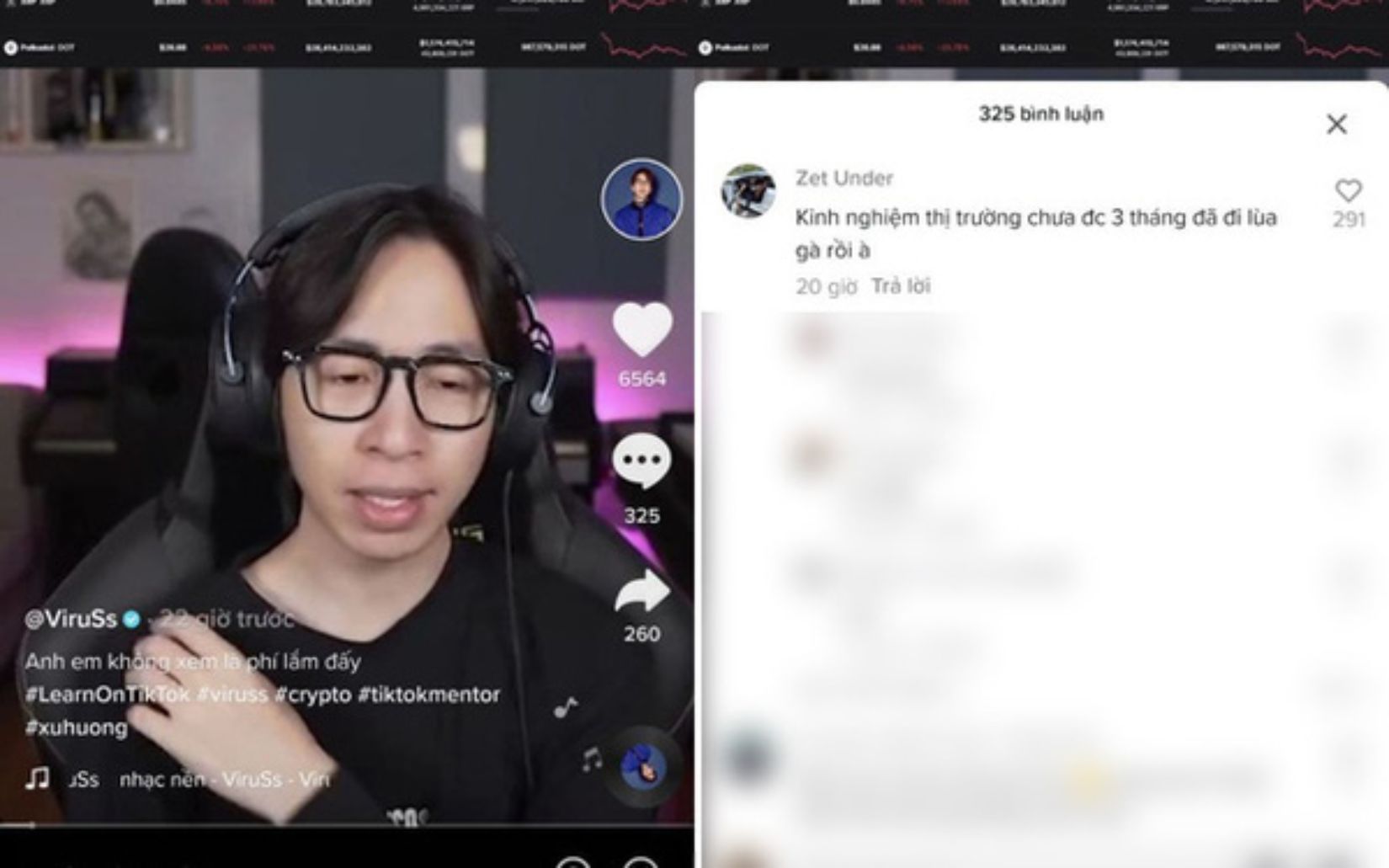 Streamer ViruSs dính hạn cuối năm: Từng bị luật sư đặt nghi vấn quảng ...