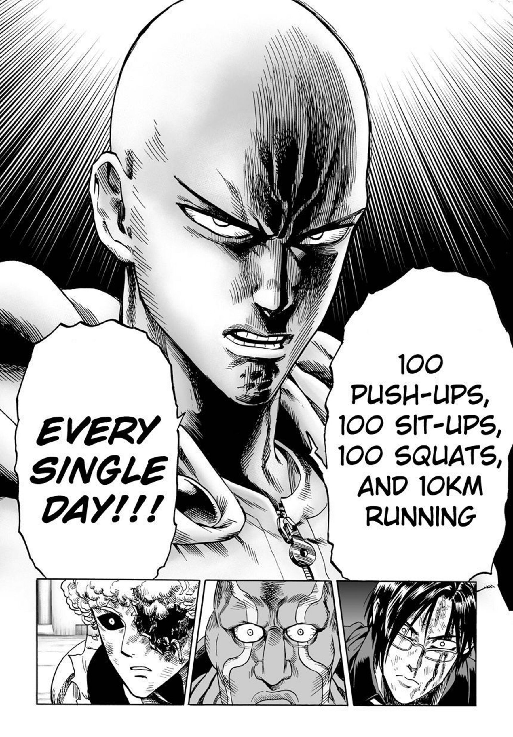 One Punch Man: Các giả thuyết về nguồn gốc sức mạnh của Saitama | ONE ...