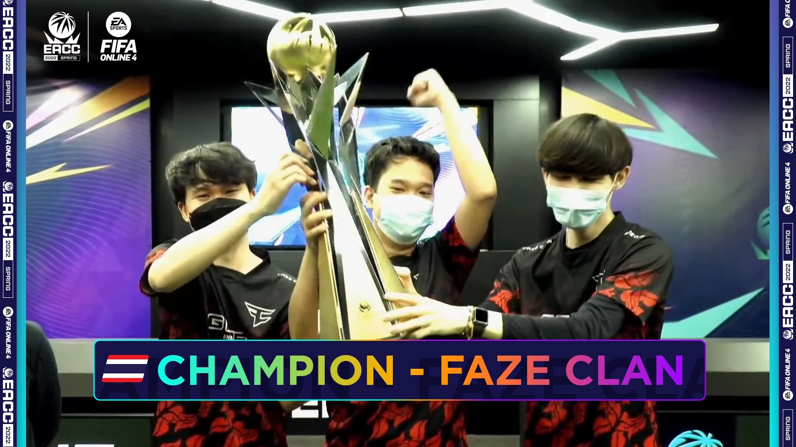 FaZe Clan vượt khó từ nhánh thua, đăng quang ngôi vô địch EACC Spring 2022 | ONE Esports Vietnam