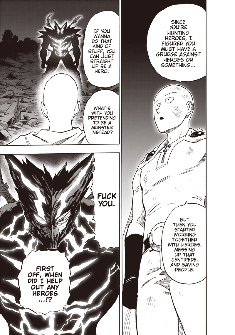 OPM chap 210: Saitama cảm nhận được 'cái tốt' sâu bên trong 'cái ác ...
