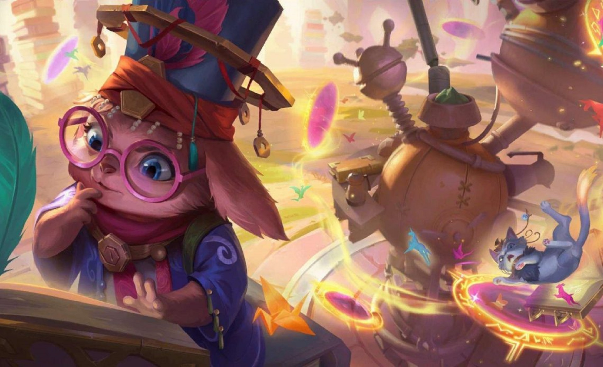 Sau 3 năm, cuối cùng Norra - chủ nhân của 'mèo lười' Yuumi cũng lộ diện ...