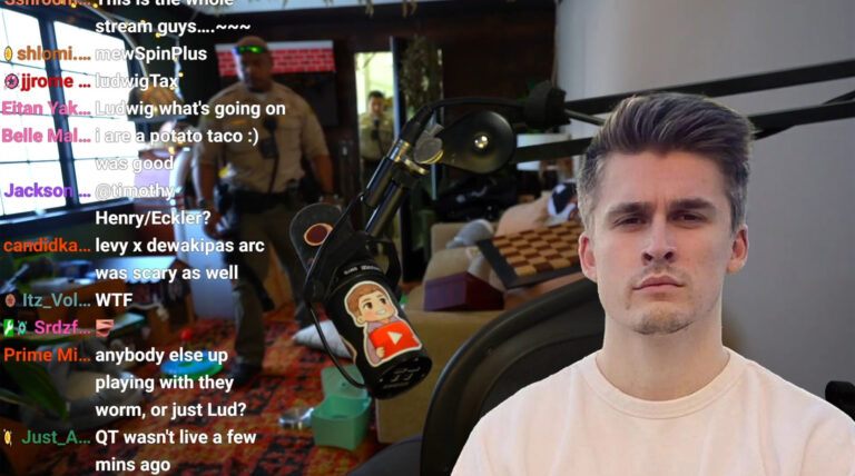 Streamer Ludwig trở thành nạn nhân của trò đùa độc hại, bị cảnh sát ...