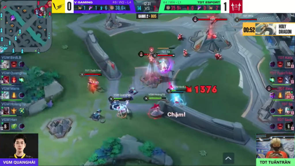 ĐTDV Mùa Đông 2022: TDT Esport tiếp tục thăng hoa với lối đánh kéo late ...