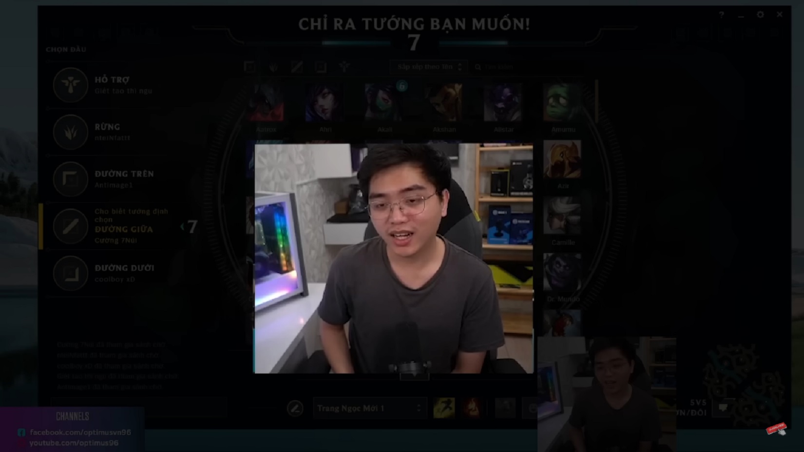 LMHT: Optimus không đi Mỹ cùng GAM Esports chỉ vì 'nhớ anh em viewer ...