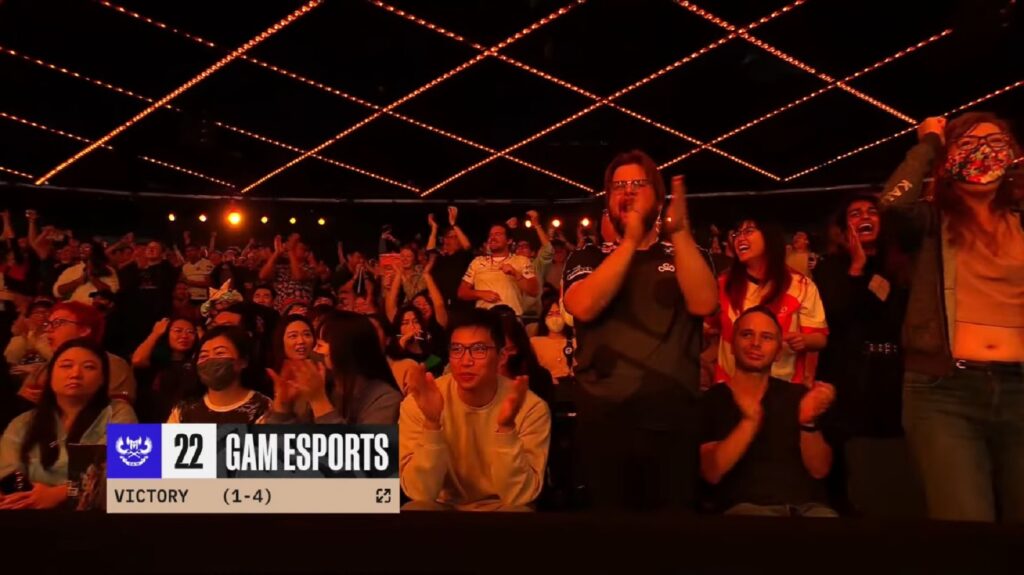 CKTG 2022: Khán giả Bắc Mỹ 'bùng nổ' hô vang tên GAM sau trận, cộng ...