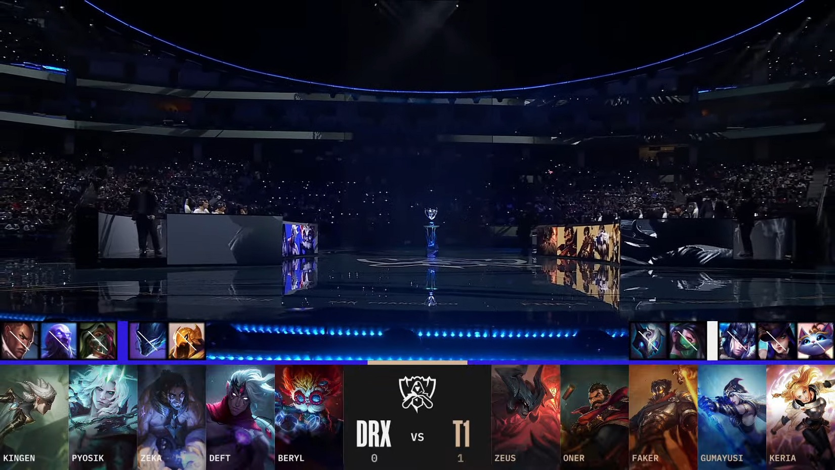 Chung kết CKTG 2022 - T1 vs. DRX: Ngôi vương gọi tên DRX, Deft hoàn thành trọn vẹn bộ sưu tập ...