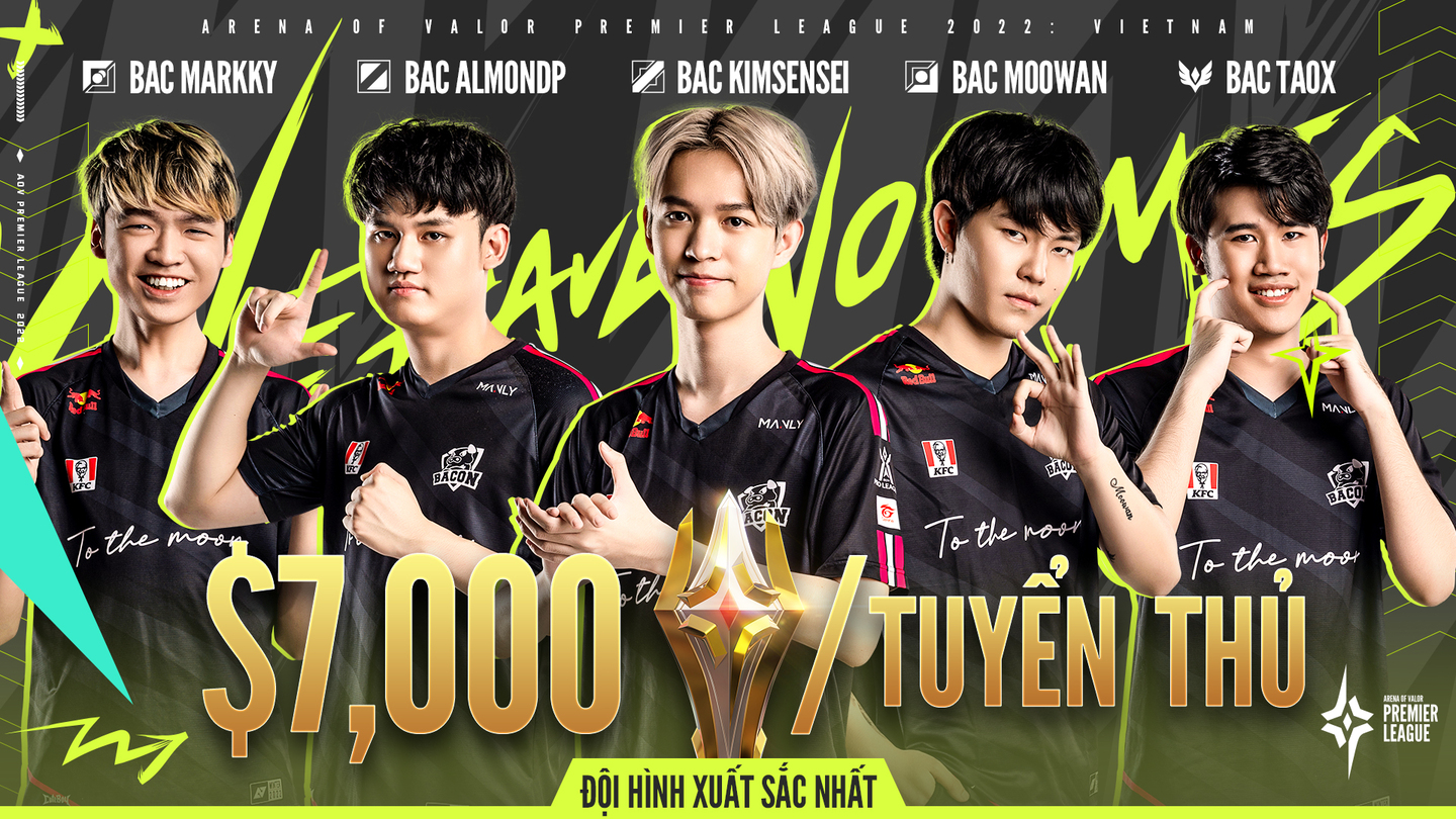 APL 2022: 'Out trình' cả giải đấu, toàn bộ thành viên Bacon Time xuất hiện trong đội hình xuất ...