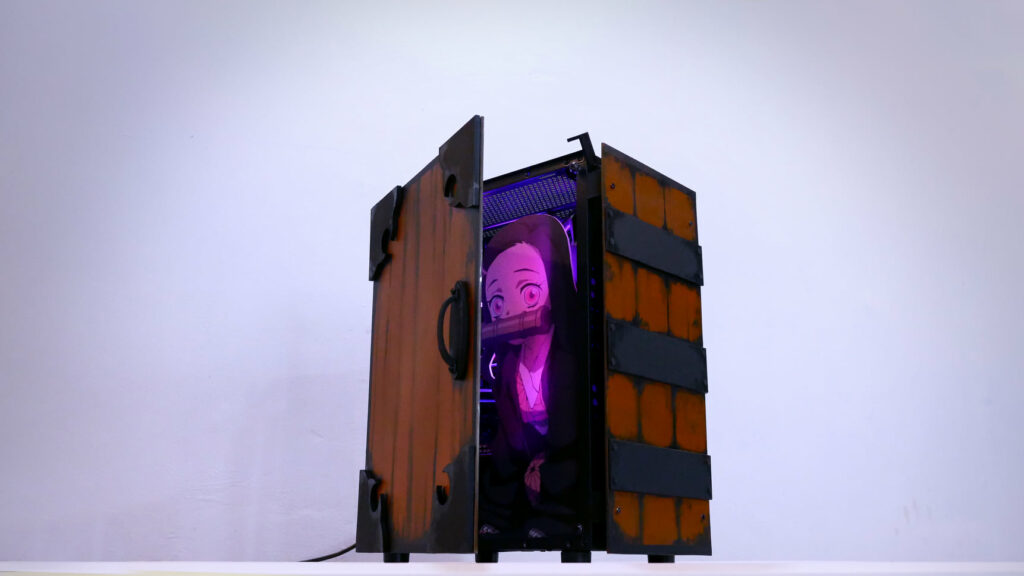 Đây là ý tưởng set-up PC dành riêng cho fan Nezuko và Demon Slayer ...