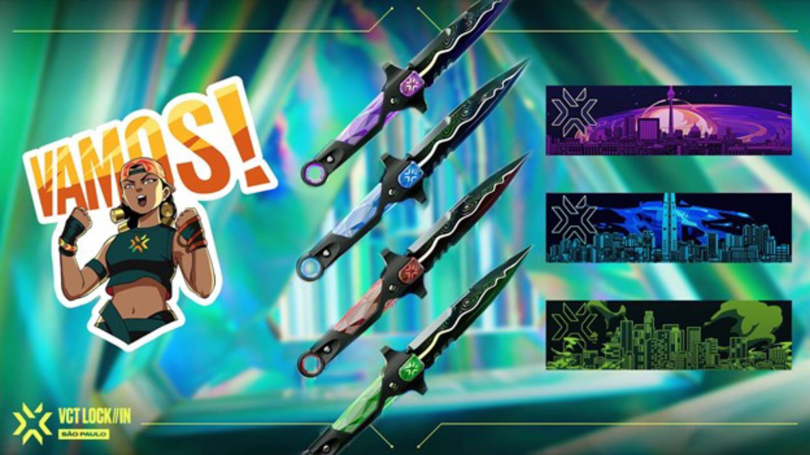 Ủng hộ các đội tuyển tham dự giải đấu VCT LOOK//IN bằng bộ sưu tập mới ...