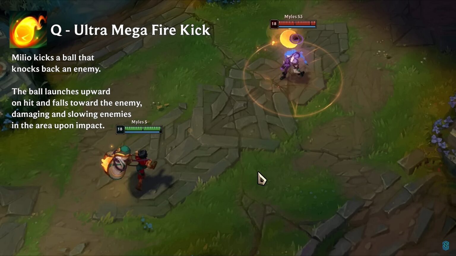 Giải thích khả năng của bộ chiêu thức Milio: Pháp sư Hỗ trợ nam đầu ...