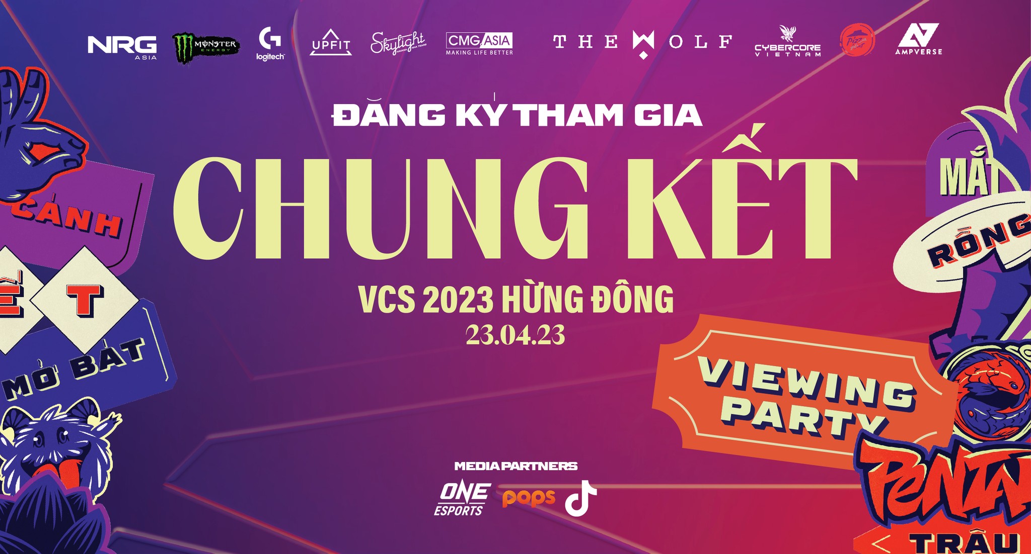 VCS chơi lớn, tổ chức sự kiện Viewing Party ở 4 thành phố lớn để xem ...