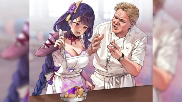 Genshin Impact: Nếu Raiden Shogun là đệ tử của vua đầu bếp Gordon Ramsay thì... | ONE Esports ...