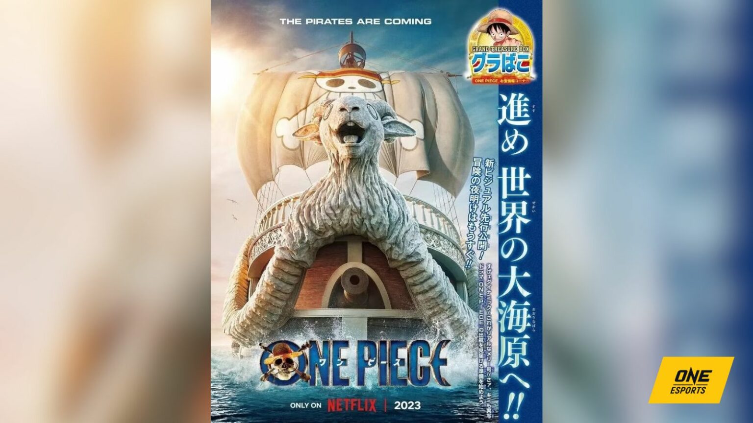 Lên đường thôi! One Piece live-action chính thức hé lộ ngoại hình tàu ...