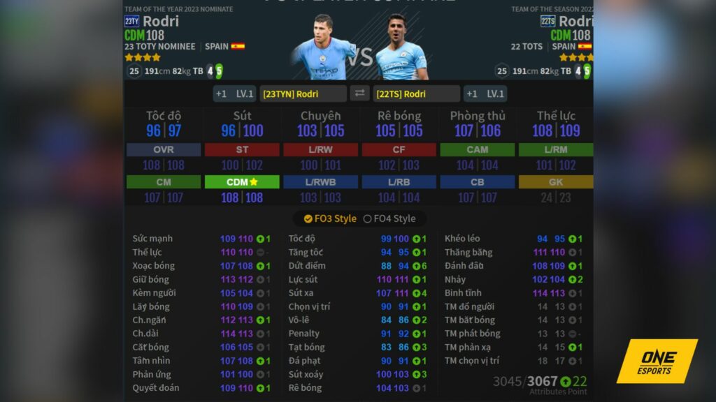 FC Online: Top các mùa thẻ đáng chơi nhất của Rodri, CDM hay nhất hiện ...