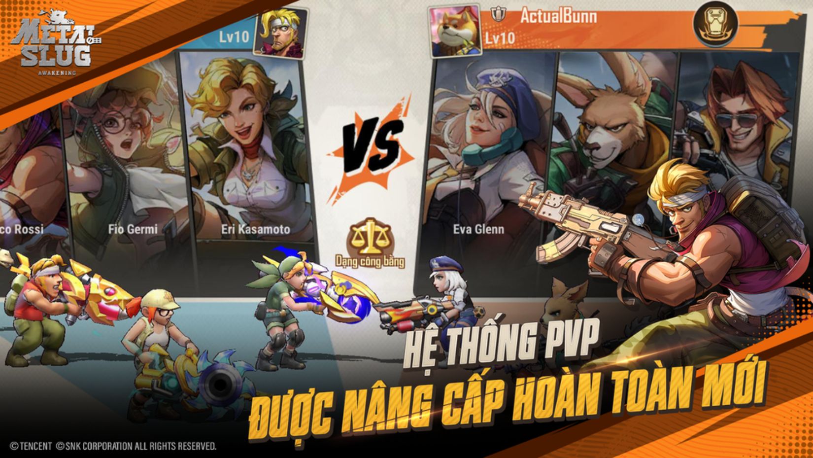 Metal Slug: Awakening – Tựa game thùng 'Rambo Lùn' kinh điển sắp quay ...