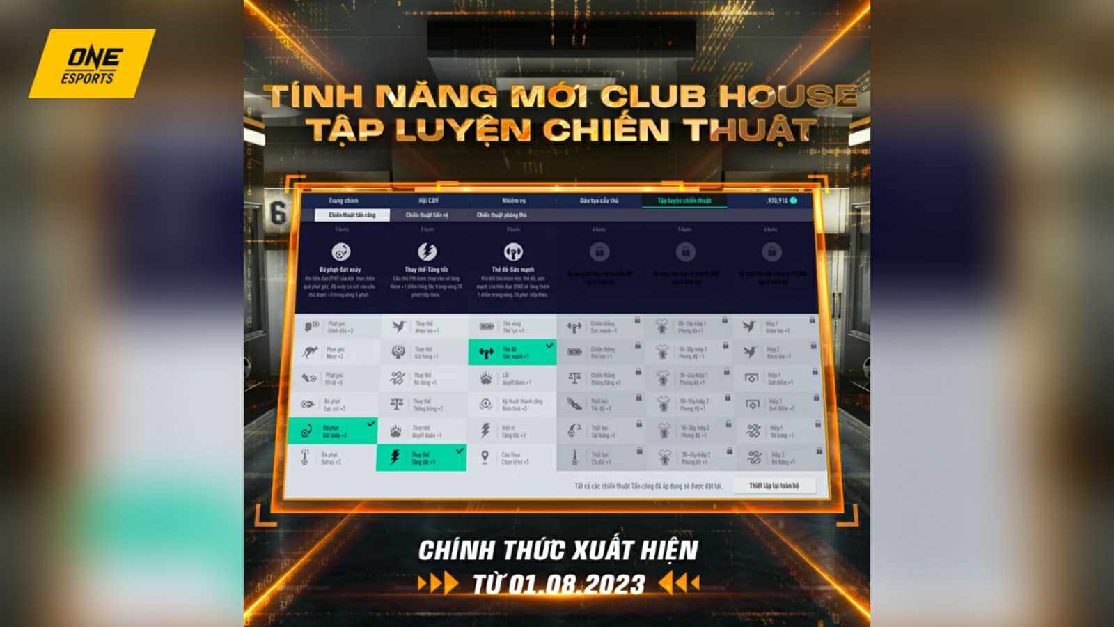 FC Online: Tất tần tật tính năng chỉnh sửa chiến thuật mới trong bản ...