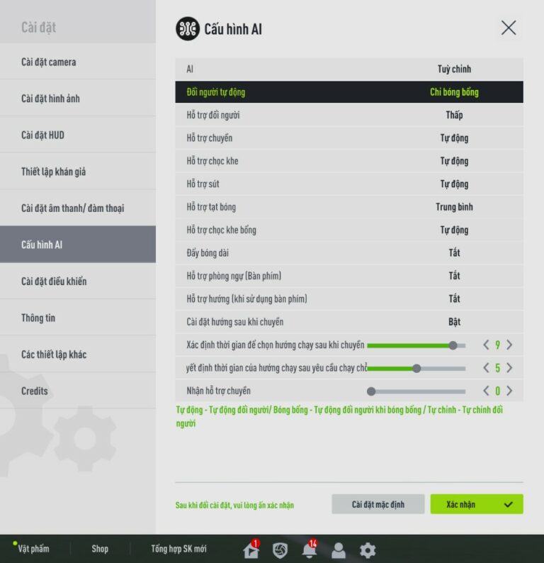 FC Online: Cài đặt cấu hình AI ở gameplay 9.0 như thế nào cho chuẩn | ONE Esports Vietnam