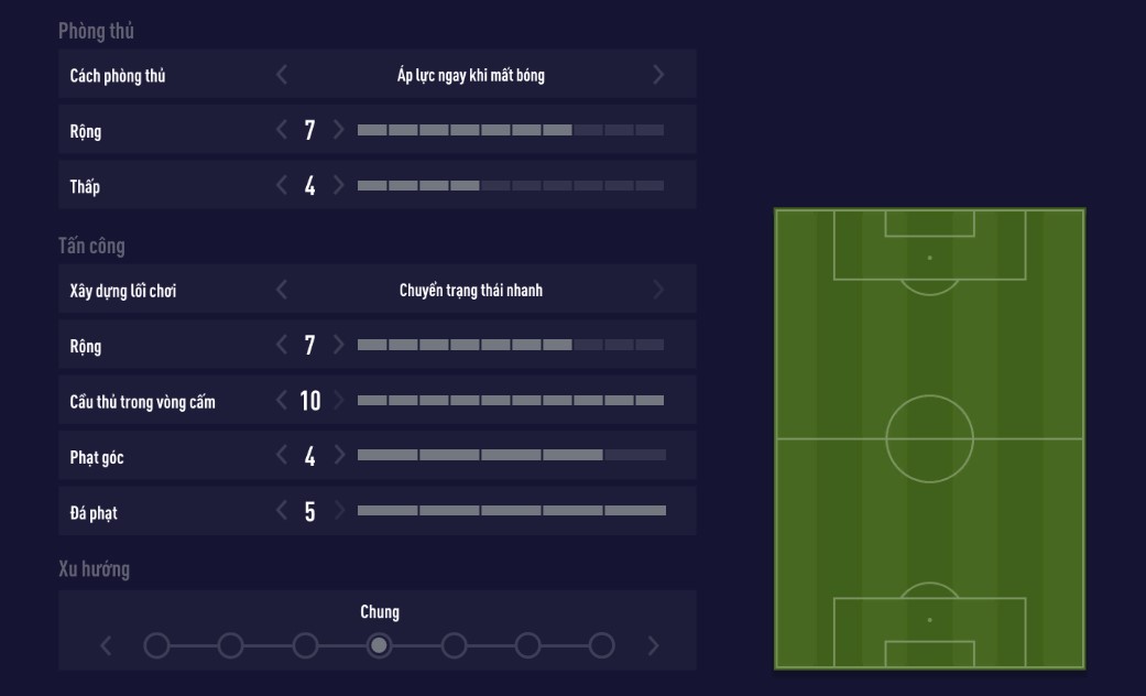 FO4: Sơ đồ chiến thuật 4-1-1-4 tấn công tổng lực trong gameplay 9.3 | ONE Esports Vietnam