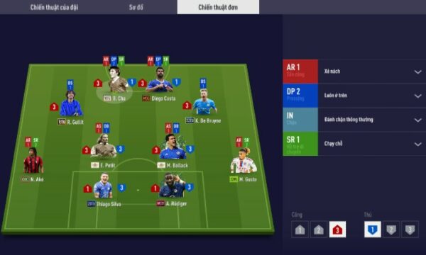 FO4: Sơ đồ chiến thuật 4-2-2-2 phiên bản siêu phản công trong gameplay 9.3 | ONE Esports Vietnam