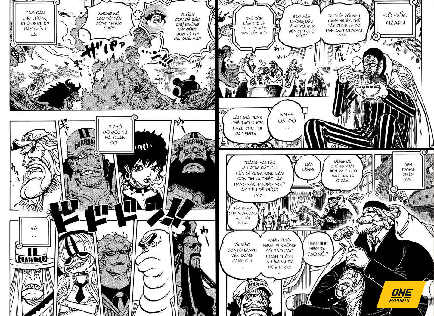 One Piece: Đây chính là vai trò không thể xem thường của Hạm Đội Mũ Rơm ...