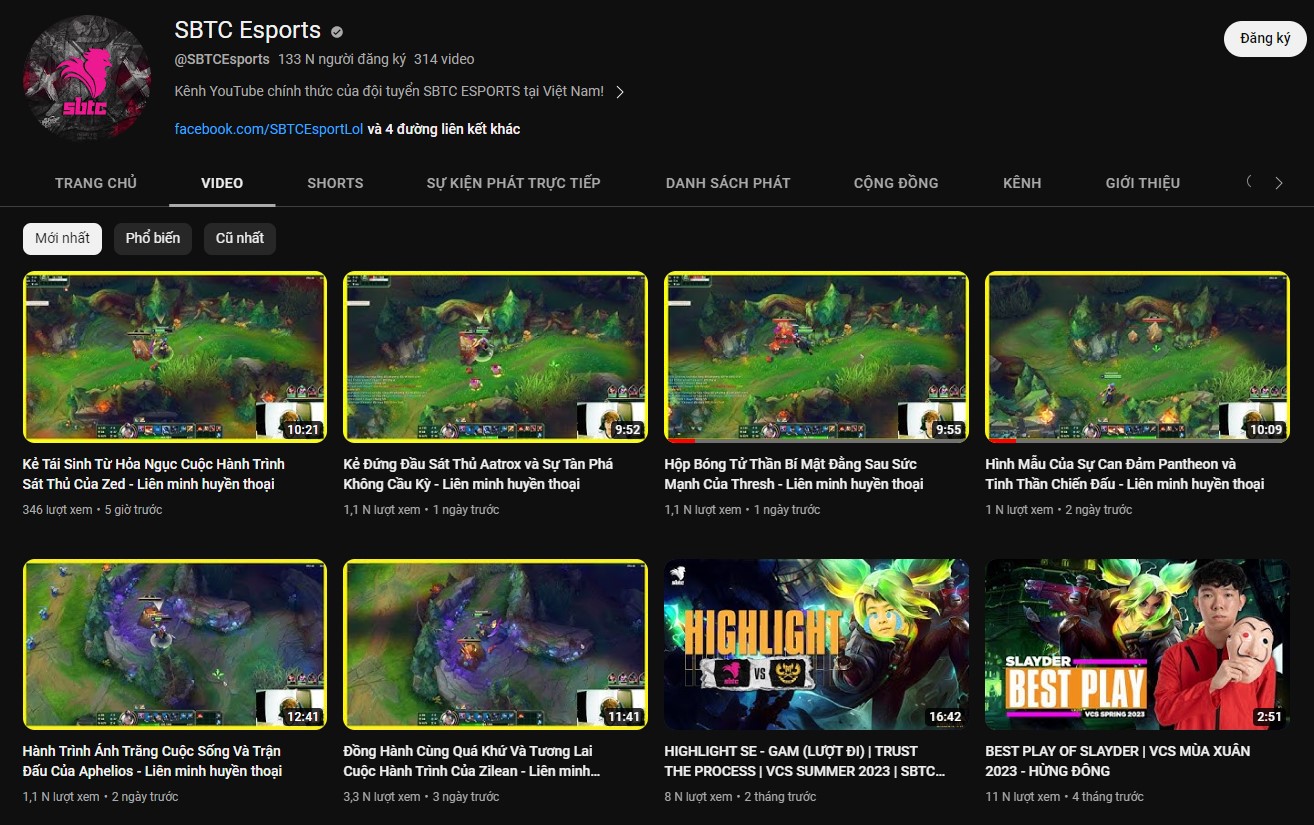 LMHT: Sau khi dính án cấm thi đấu, SBTC Esports vướng phải tin đồn 'bán kênh' | ONE Esports Vietnam