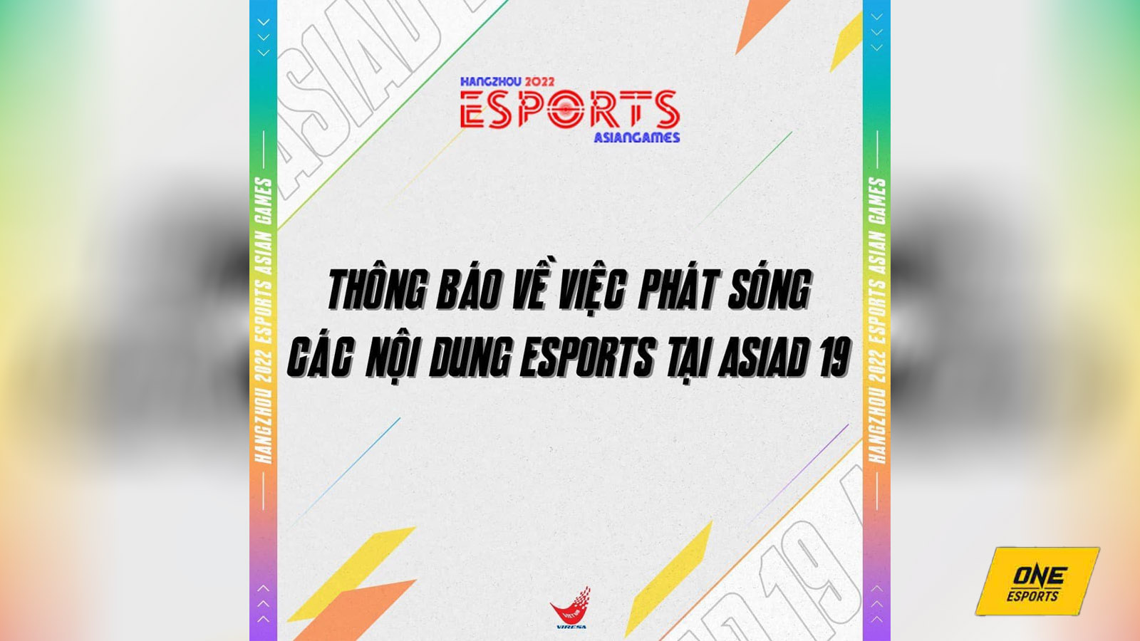 ASIAD 19: Người hâm mộ Esports chỉ có thể cập nhật kết quả qua mạng xã ...