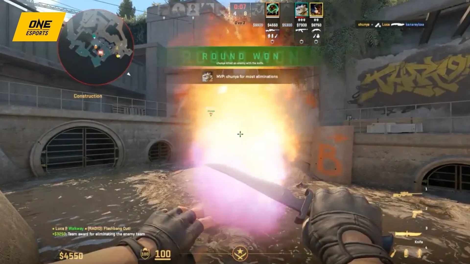 CSGO: Hiệu ứng dao bốc cháy này trong CS2 chắc chắn sẽ khiến bạn cảm ...