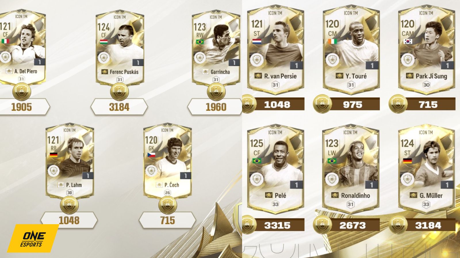 FC Online: Server Hàn Quốc ra mắt toàn bộ ICON TM mới, Việt Nam đừng vội mừng | ONE Esports Vietnam