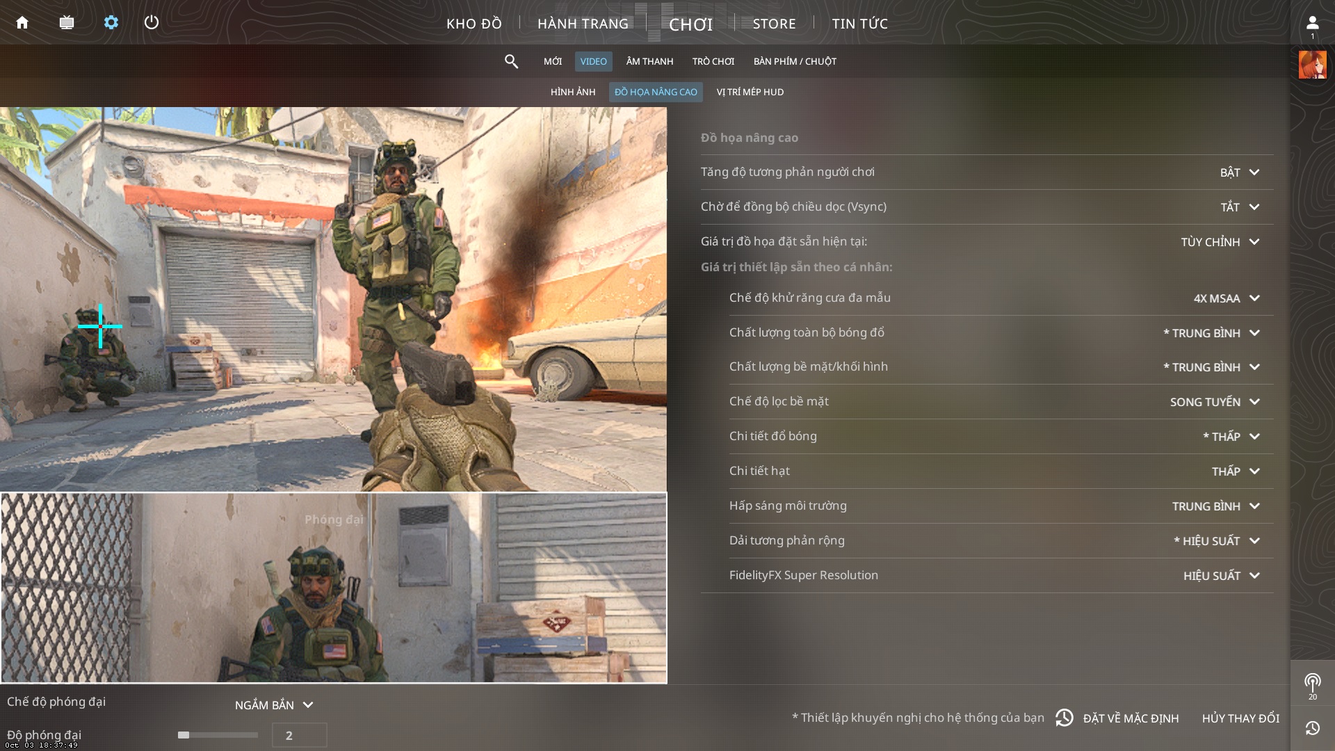 CS2: Best setting tối ưu FPS cho máy cấu hình thấp | ONE Esports Vietnam