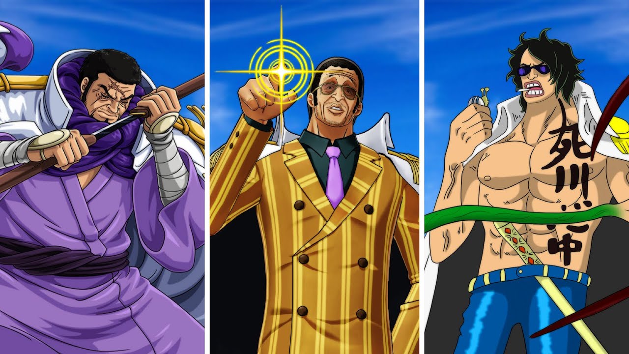 One Piece: Oda hé lộ nghề nghiệp của các Đô đốc Hải quân ở thế giới ...