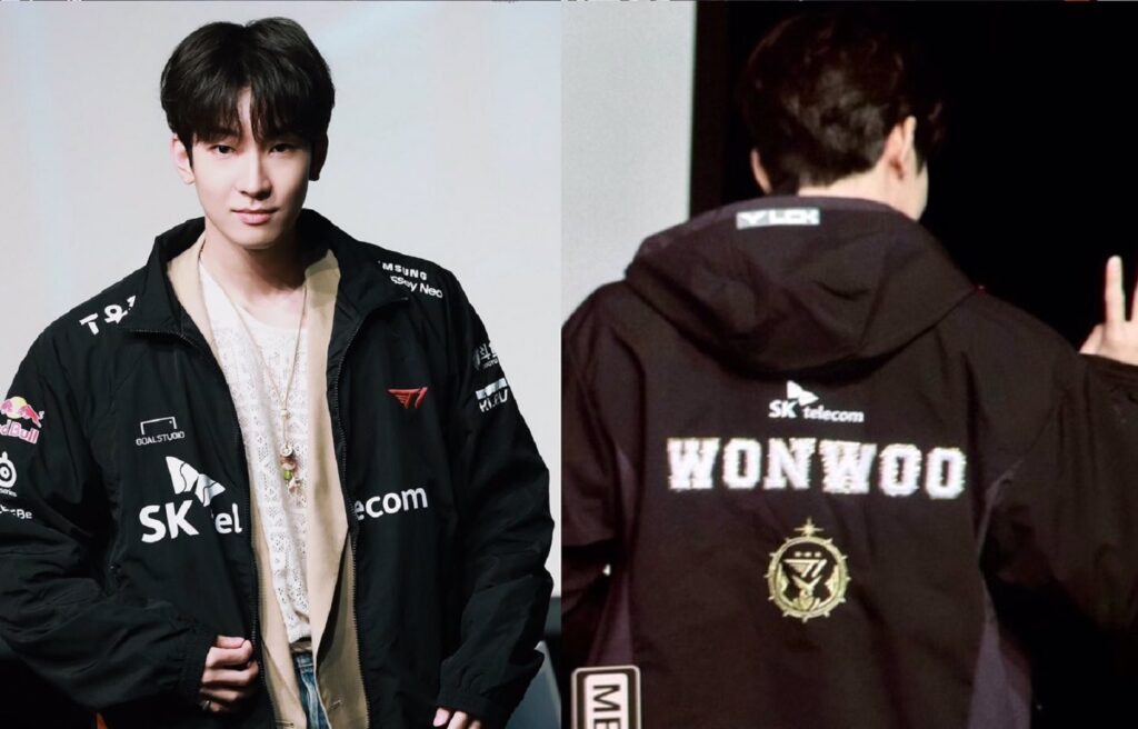 LMHT: Nam idol leo hot topic khi mặc áo đấu T1 tại fan meeting | ONE Esports Vietnam