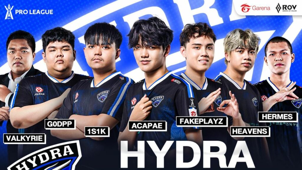 RPL: Hydra Esports bất ngờ chia tay cùng lúc 7 thành viên ngay trước ...
