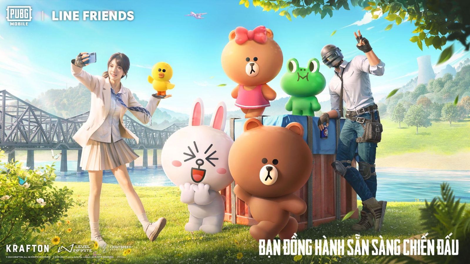 Đón tết Rồng, Line Friends tái xuất trong thế giới PUBG Mobile | ONE ...
