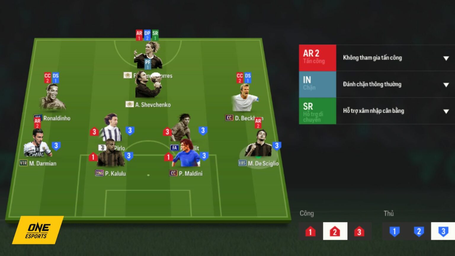 FC Online: Hướng dẫn chơi đội hình 4-2-2-1-1 phản công siêu nhanh | ONE Esports Vietnam