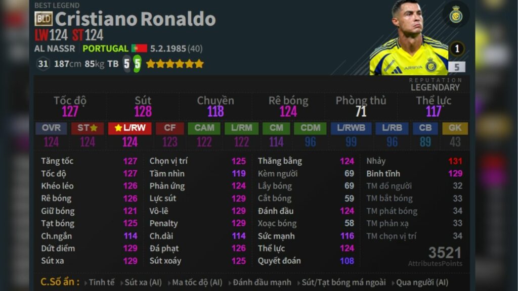 FC Online: Cộng đồng ngỡ ngàng với mùa thẻ Messi lên 2 chân 5-5, CR7 CU bị 'soán ngôi' chỉ sau 1 ...