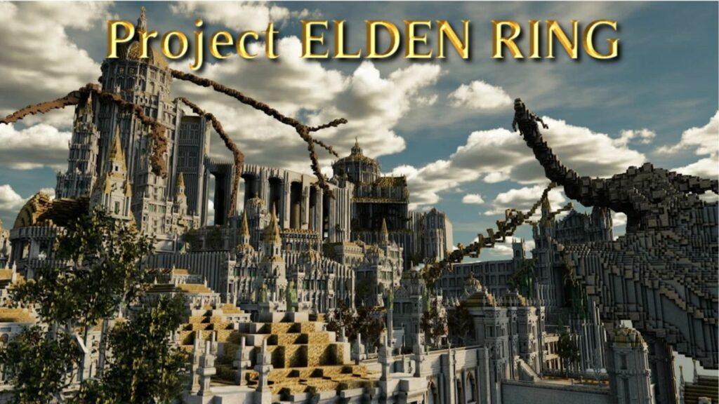 Fan Elden Ring dành 2.000 giờ tái tạo bản đồ The Lands Between trong ...