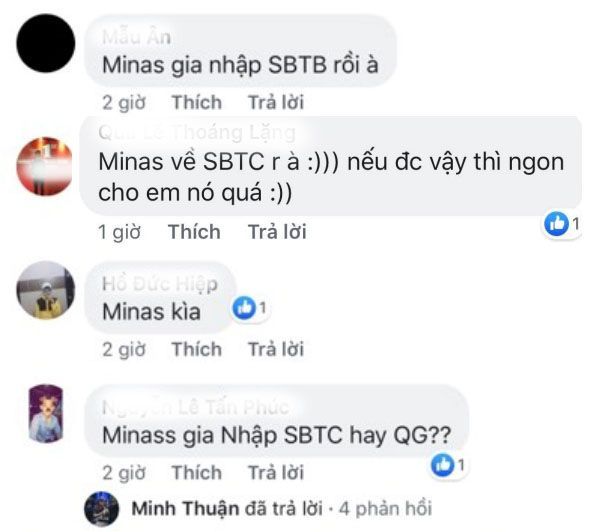 Minas xuất hiện trong buổi liên hoan Showmatch với SBTC, nghi vấn trở ...