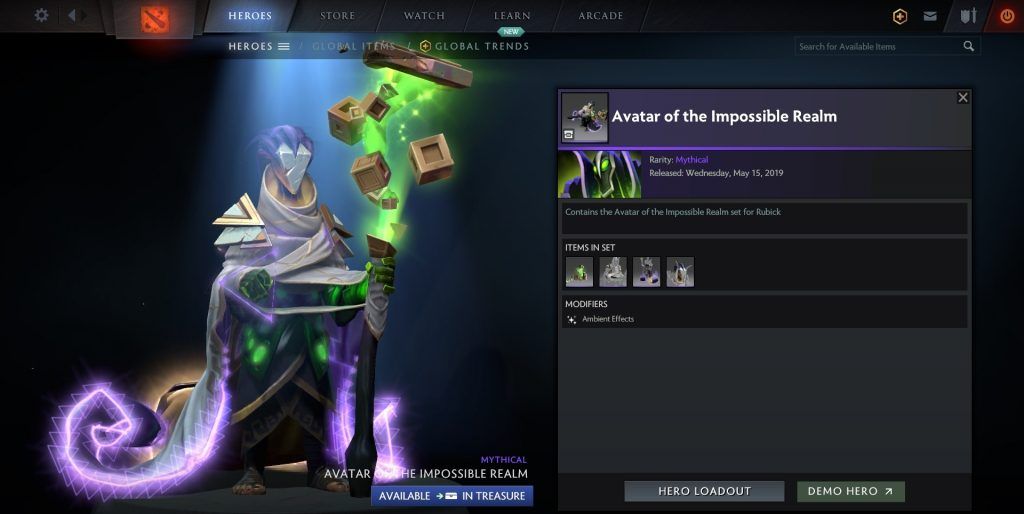 Dota 2: Tiết lộ kết quả bình chọn Collector's Cache cho Battle Pass TI9 ...