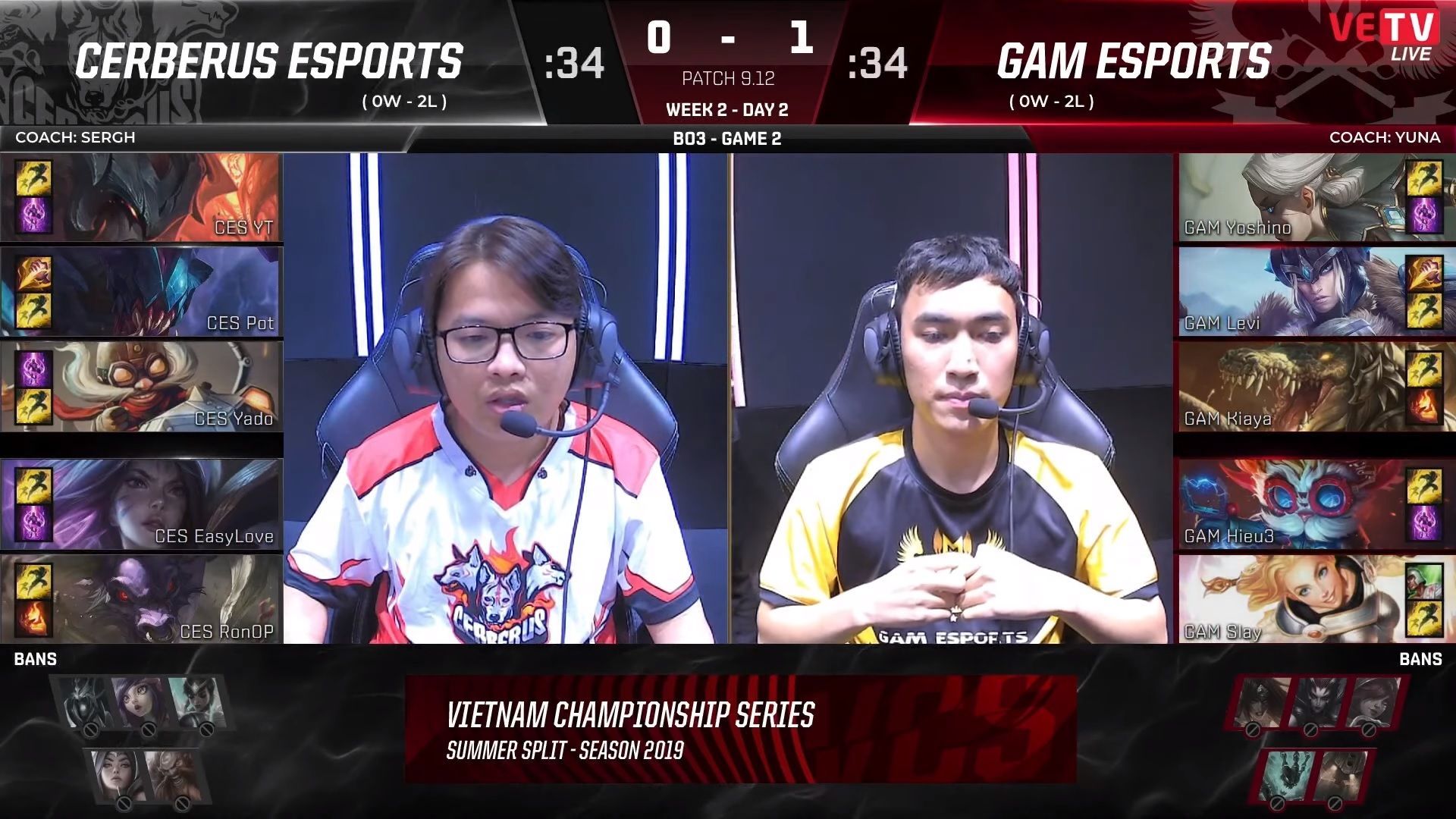 VCS mùa Hè 2019: GAM trở lại cuộc đua, chiến thắng với đội hình... thập ...