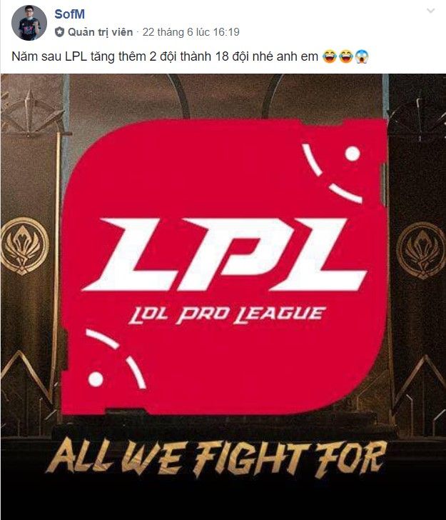 LMHT: LPL ngày càng khốc liệt khi định mở thêm 2 slot kể từ năm sau | ONE Esports Vietnam