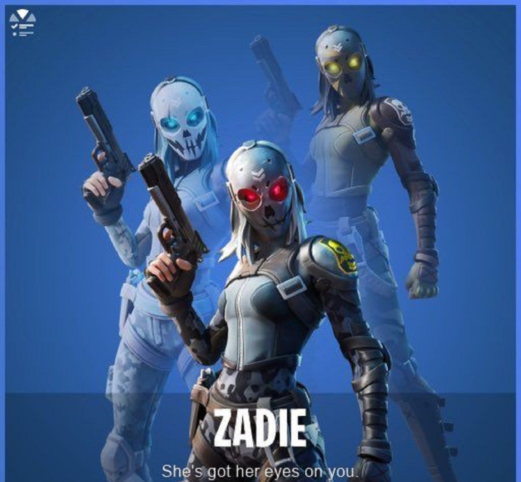 Fortnite: Lộ diện hai mẫu trang phục cực chất Zadie và Metal Mouth ...