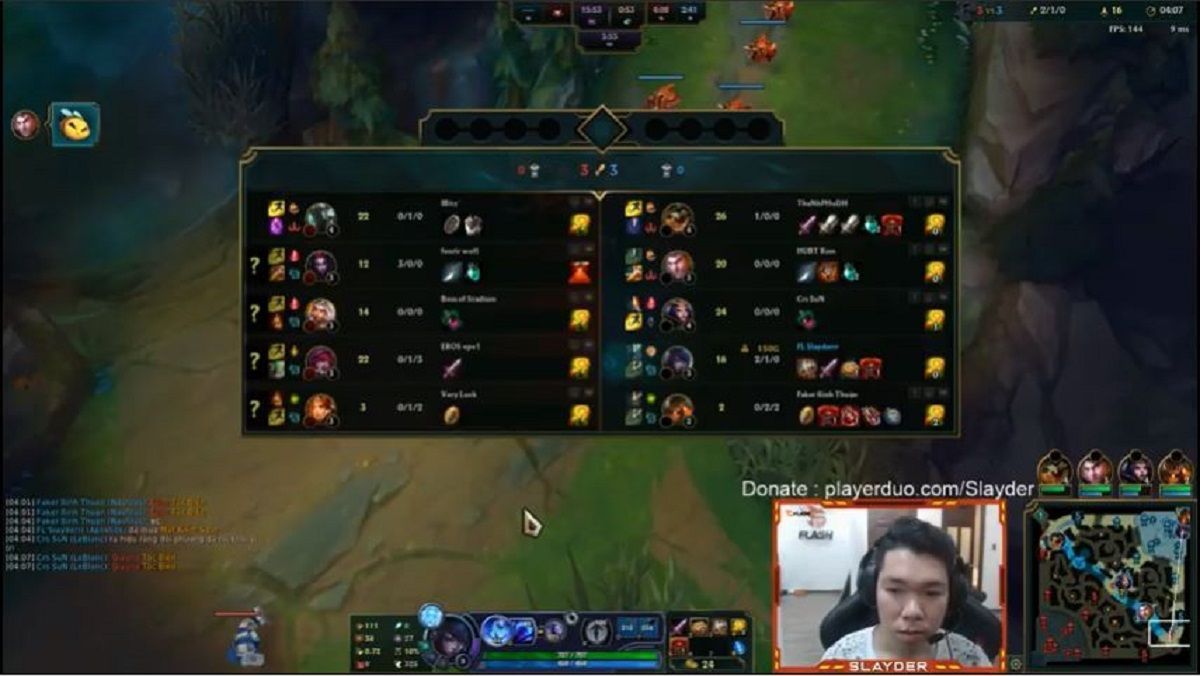 LMHT: FL Slayder phàn nàn về chất lượng tại nhà thi đấu GG Stadium ...