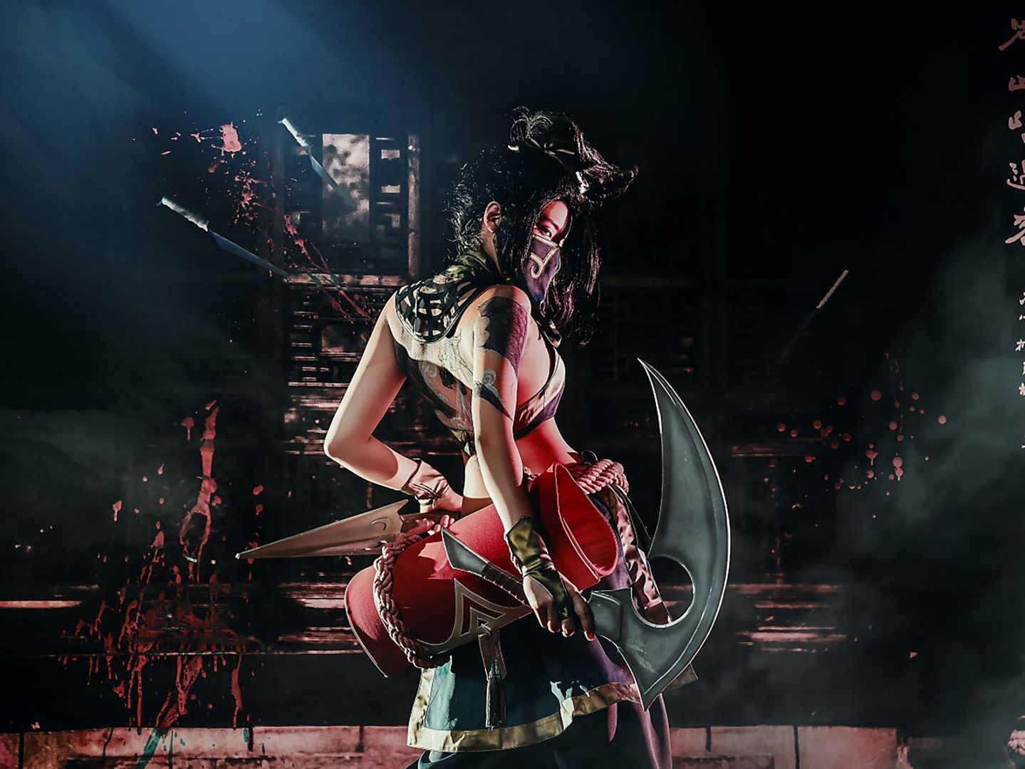 LMHT: Akali bước ra đời thực trong những bức ảnh cực ngầu đến từ ...