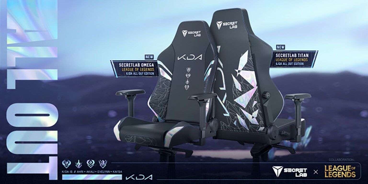 LMHT: Secretlab ra mắt mẫu ghế gaming lấy cảm hứng từ K/DA ALL OUT ...